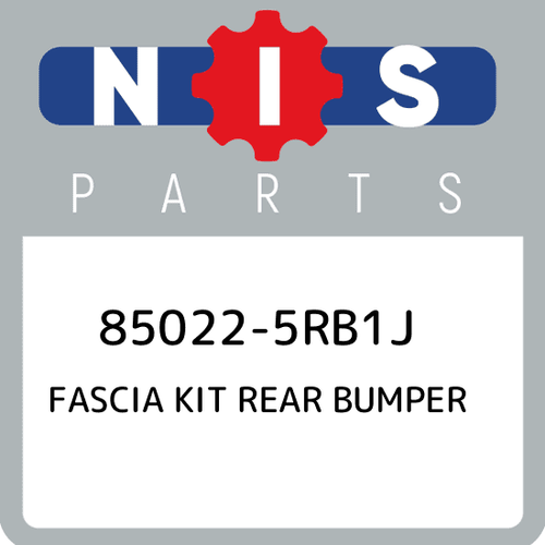 85022-5RB1J Nissan Fascia kit rear bumper 850225RB1J, New Genuine OEM ...