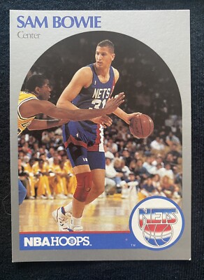 1990 NBA Hoops Basketball Card #194 - Sam Bowie | eBay