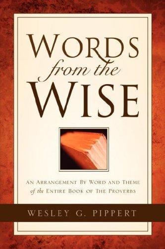Words from the Wise by Wesley G. Pippert (2003, Perfect) for sale ...