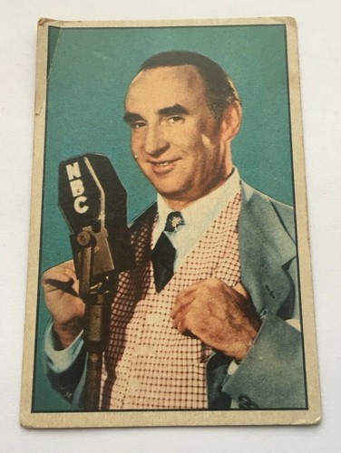 1952 TELEVISION AND RADIO STARS NO. 24 WALTER O'KEEFE BOWMAN CARD | eBay