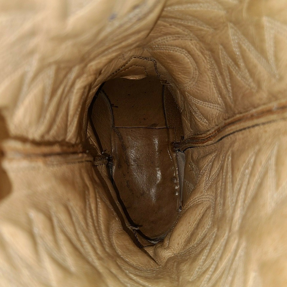 B.A. Mason Men's Size 8 Vtg Palomino Cowboy Western Boots Brown ...