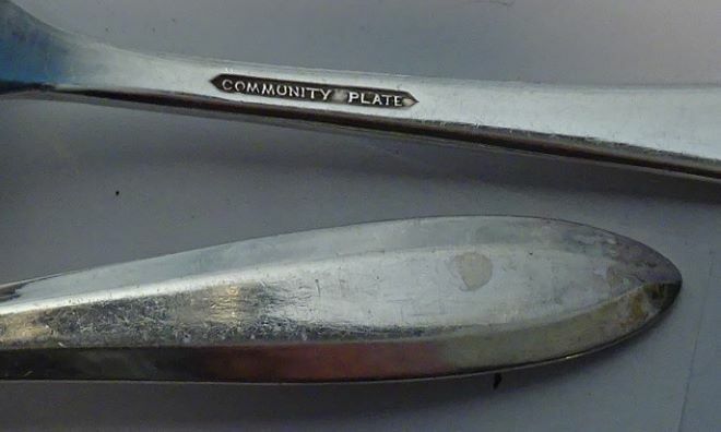 * VINTAGE - COMMUNITY PLATE - 3 SERVING PIECES - PATRICIAN - SILVER ...