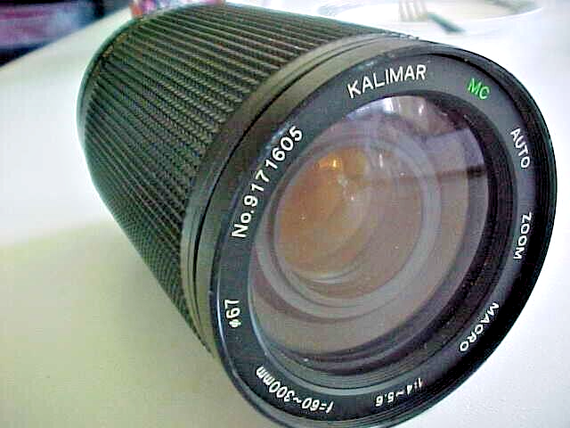 Kalimar Pentax KA/Ricoh KR 60-300mm f4-5.6 zoom lens (bx 126) | eBay