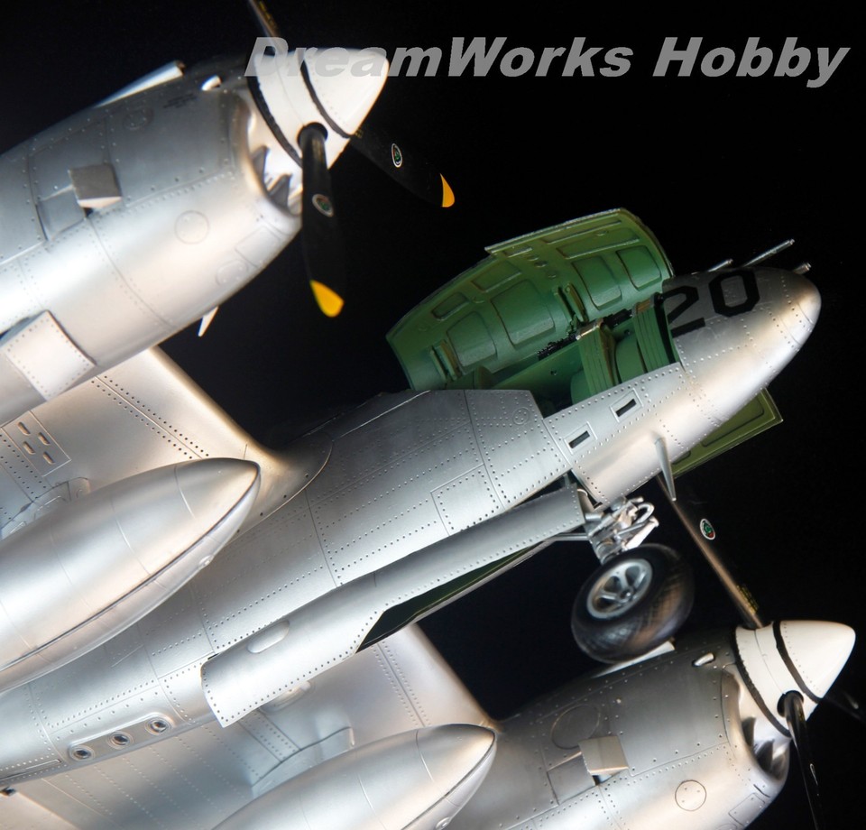 Award Winner Built 1/32 Lockheed P-38L-5-LO 36 FS/8 FG Major Donald ...