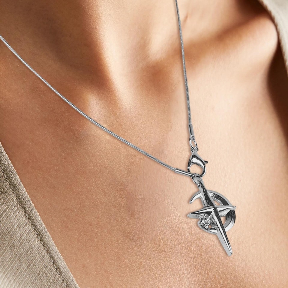 Necklace Featuring Cold Wind Concept for Galaxy and Outer Space Appeal ...