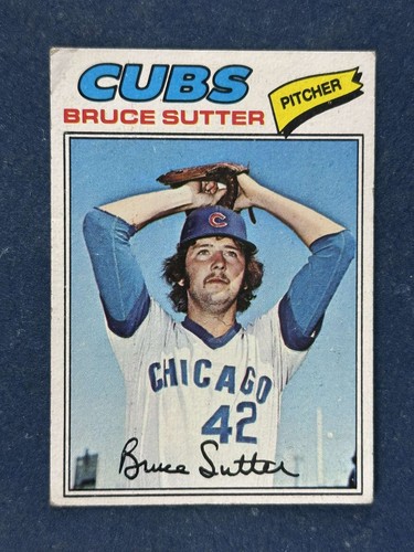 1977 Topps #144 Bruce Sutter Chicago Cubs RC GOOD! | eBay