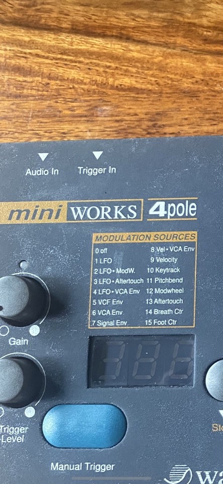 Waldorf Miniworks 4 Pole Filter | eBay UK
