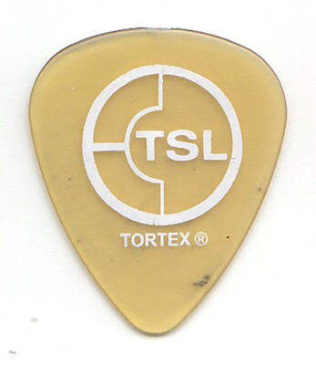 The Starting Line Matt Watts Clear Yellow Tour Guitar Pick - TSL | eBay