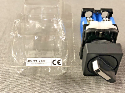FUJI Electric AR22PY-210B Selector Switch 30mm Square 2 Position ...
