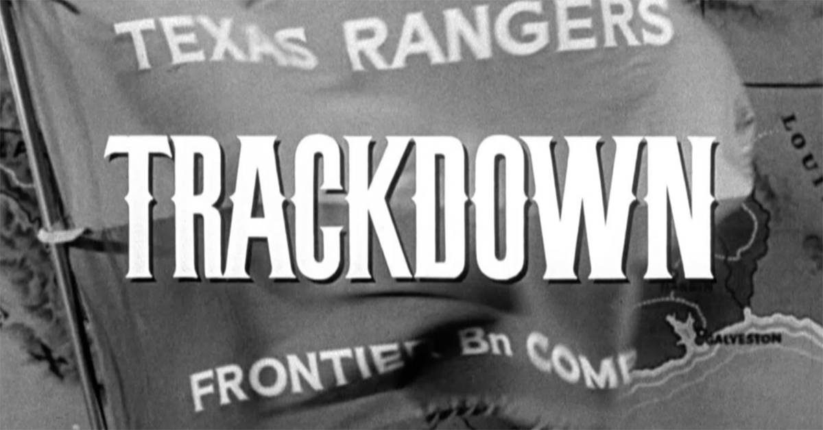 TRACKDOWN COMPLETE SERIES WITH PILOT FROM ZANE GREY THEATRE ON DVD OVER 250 SOLD | eBay