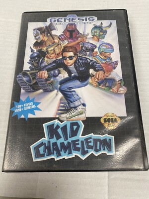 Kid Chameleon Sega Genesis Game & Case No Manual Included 10086010107 ...