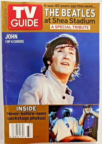 TV Guide Magazine August 14-20 2005 The Beatles -George-M258 | eBay