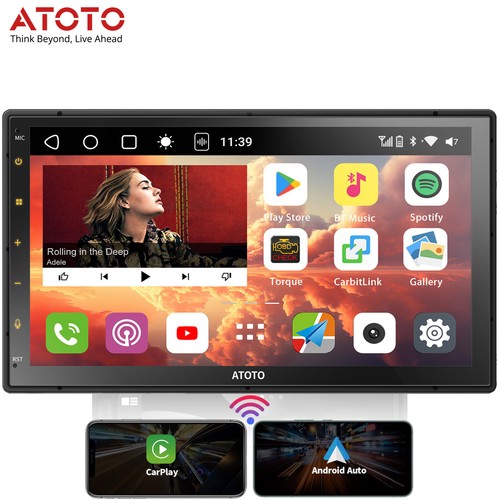 ATOTO 7" 2Din Car Stereo Touchscreen ChatGPT AI GPS Navi Radio SiriusXM ...