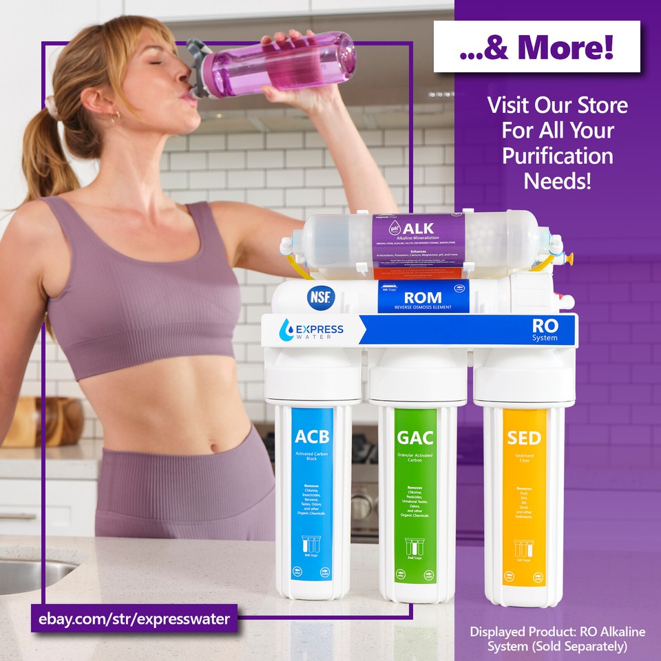 Whole House Heavy Metal Water Filter – 3 Stage Home Water Filtration ...