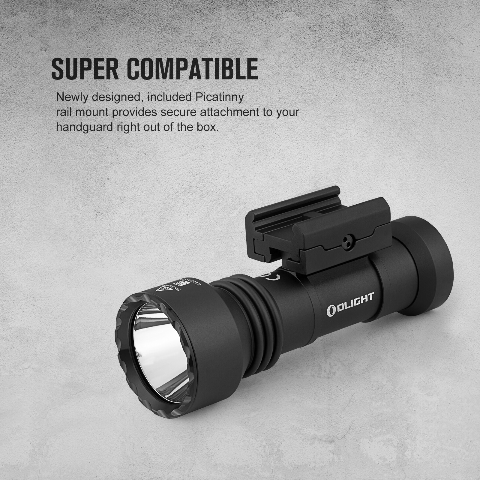 Olight Javelot Tac Picatinny Rail Mount Weapon Tactical Light Rifle ...