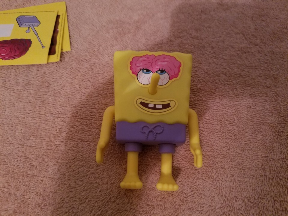 Burger King 2009 Spongebob Squarepants Brainy Spongebob purple pants | eBay