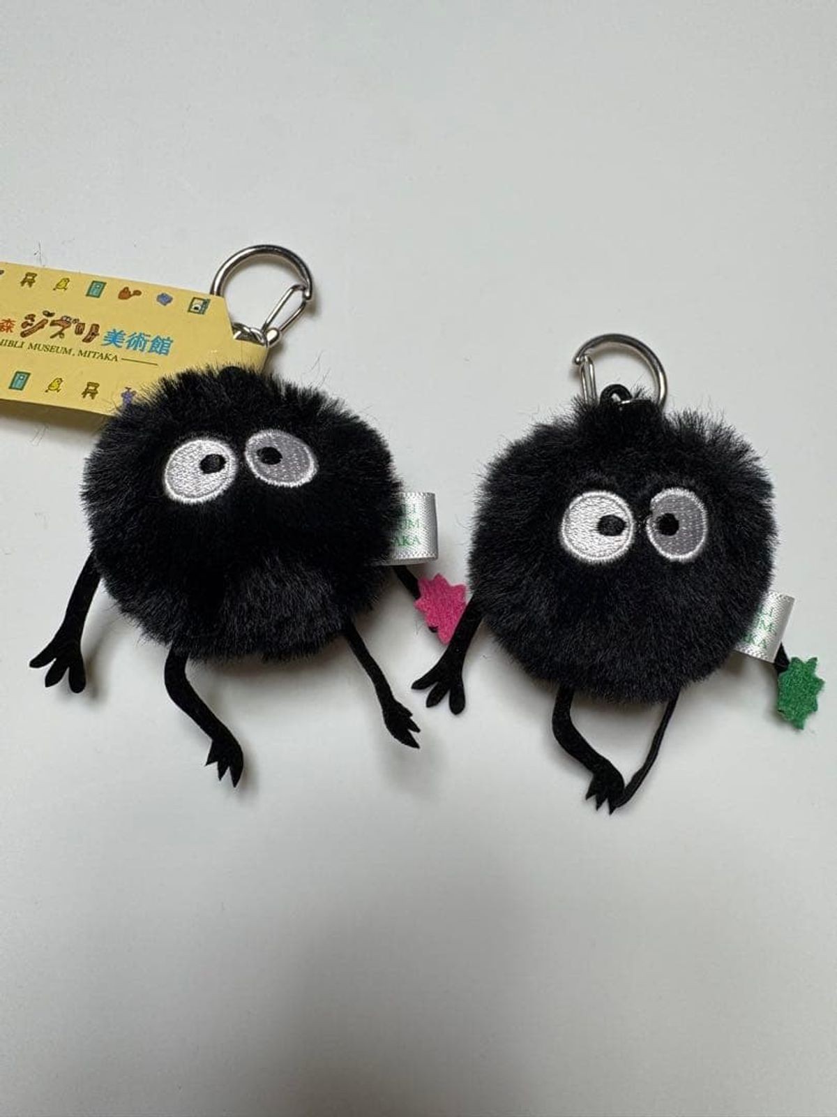 Ghibli Spirited Away Soot Sprite Keychain Set - Ghibli Museum Japan ...