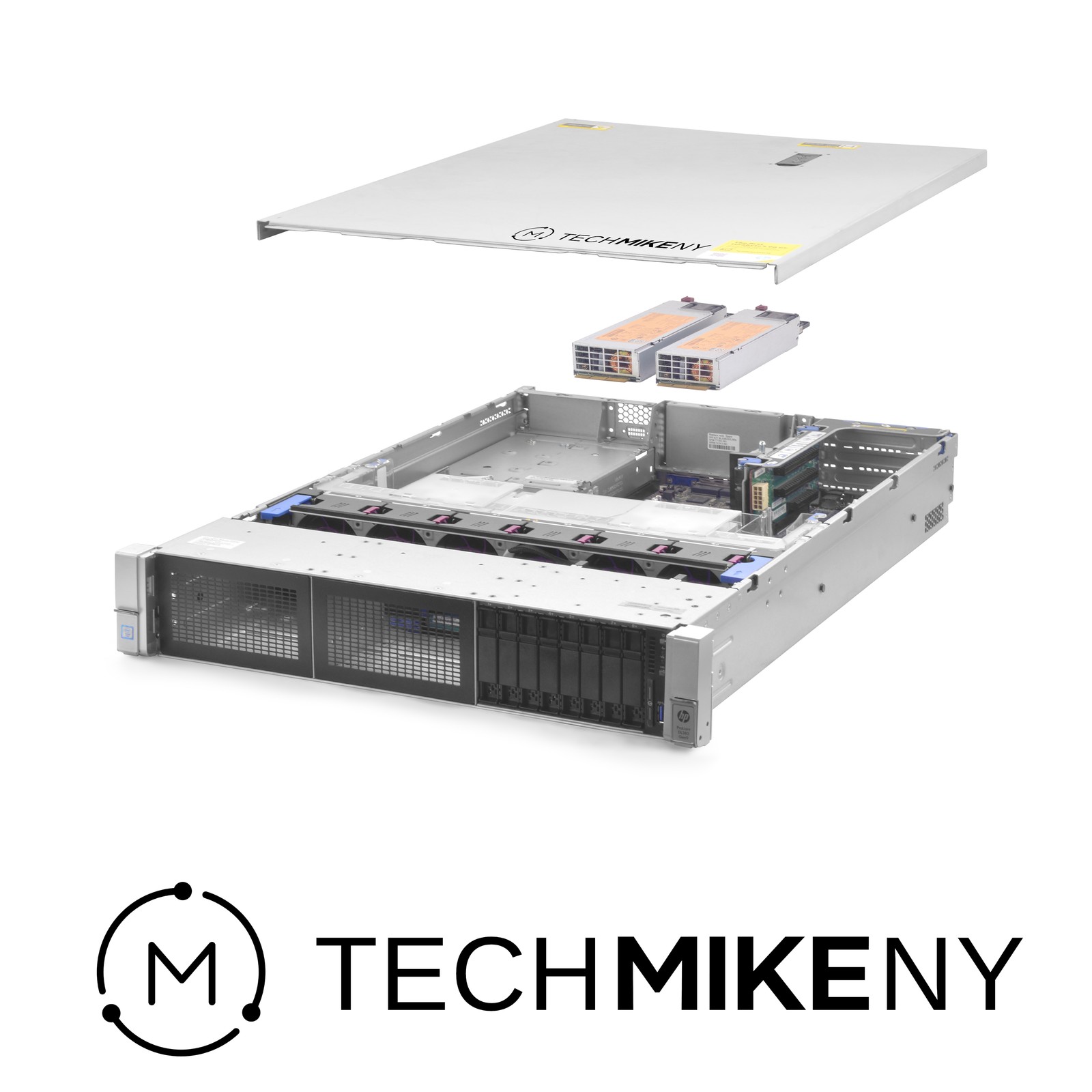 HP ProLiant DL380 G9 Server 3.20Ghz 16-Core 128GB RAM 2x 200GB SAS SSD ...