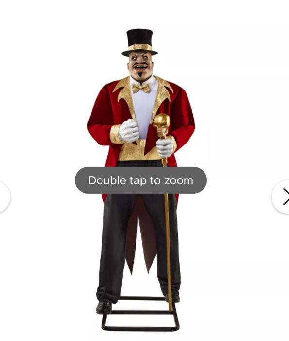 Spirit Halloween 7 Ft Ringmaster Animatronic, Fast Shipping | eBay