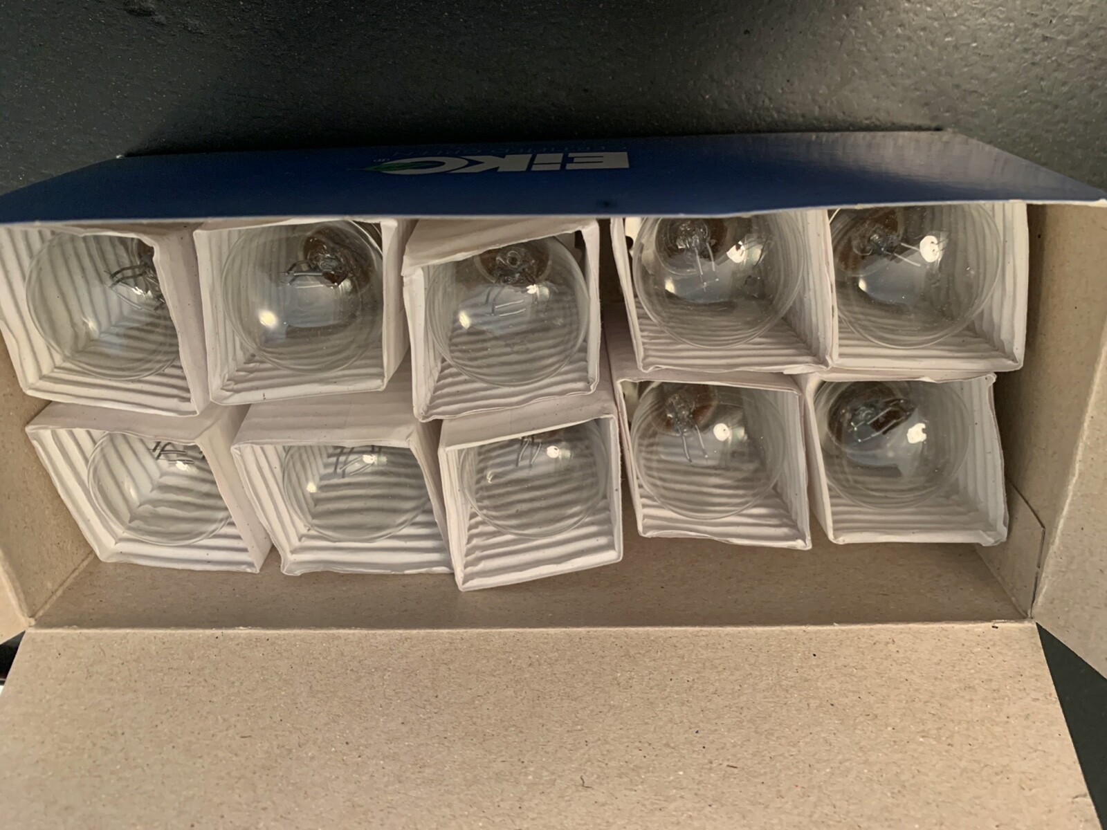 (10)Eiko 6235J Clear Light 12.8V 35/35W RP-10 P15D-3 Halogen Bulb ...