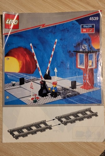 Lego 4539 NUR Bauanleitung Instruction Train 9V | eBay.de