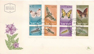ISRAEL, Butterflies of Israel ,FIRST DAY ISSUE COVER 1965 | eBay UK