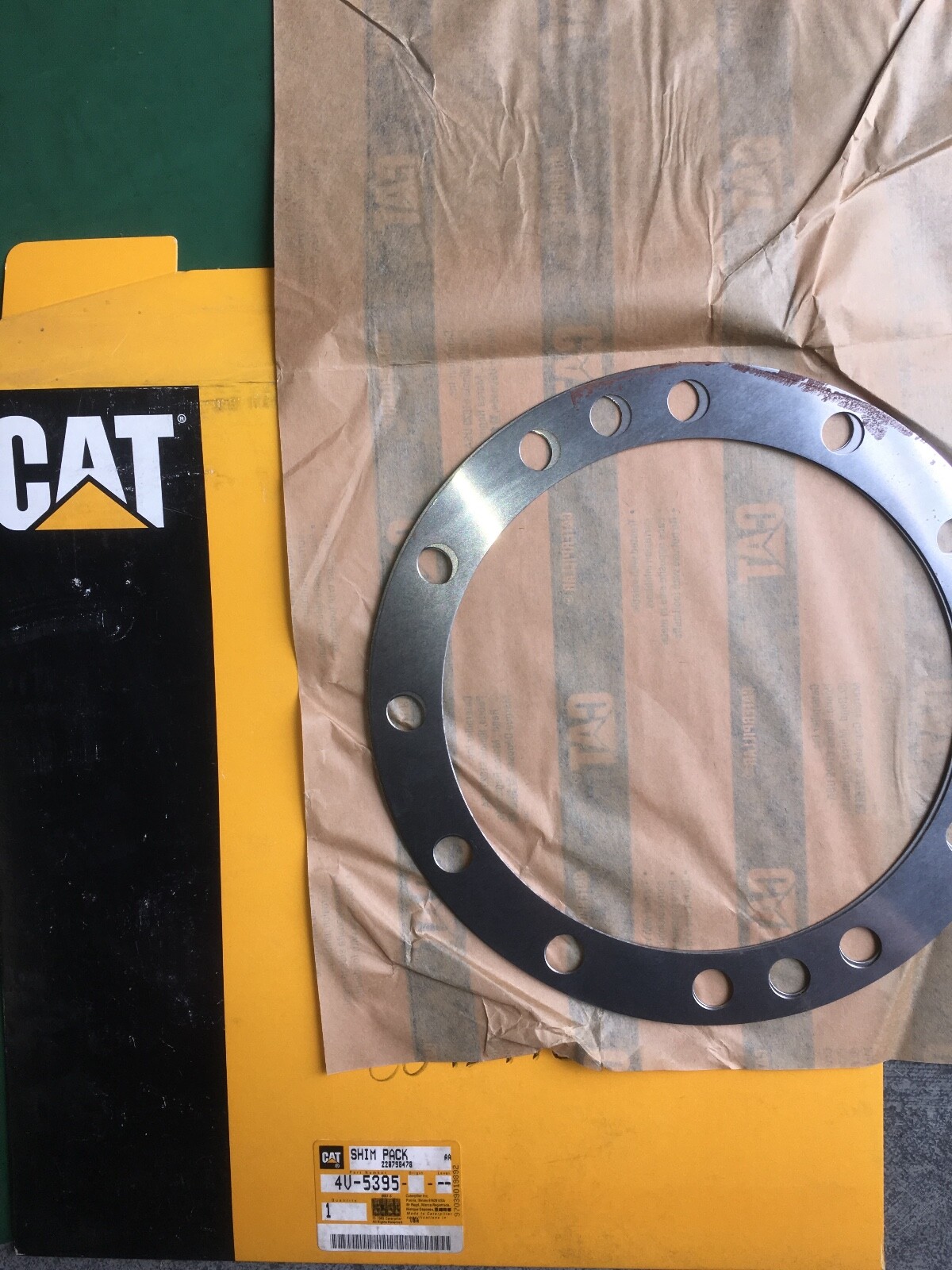 CAT SHIM PACK Pt# 4V-5395 CATERPILLAR 3306 3406 611 528B D300E ...