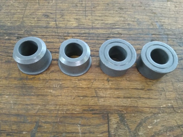 Set of 4 Front Wheel Bushings for Riding Mowers 1-3/8" OD 3/4" ID 1 ...