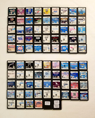 87 Nintendo DS Game Lot - DS - DS Lite - DSi - Super Mario - Pokemon ...