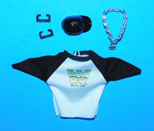 MATTEL WWE ELITE SERIES JOHN CENA ACCESSORIES T-SHIRT, KNUCKLE RINGS ...