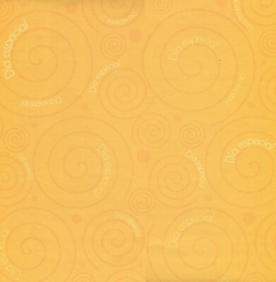 Birthday (cumpleaños), spirals, Spanish language Scrapbook Paper | eBay