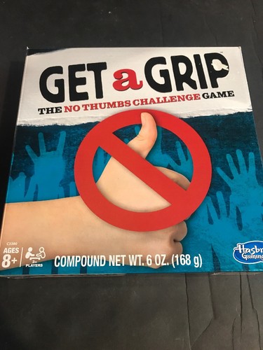 Brand New Hasbro " Get a Grip " Thumb Challenge Game Ages 8 & Up | eBay ...