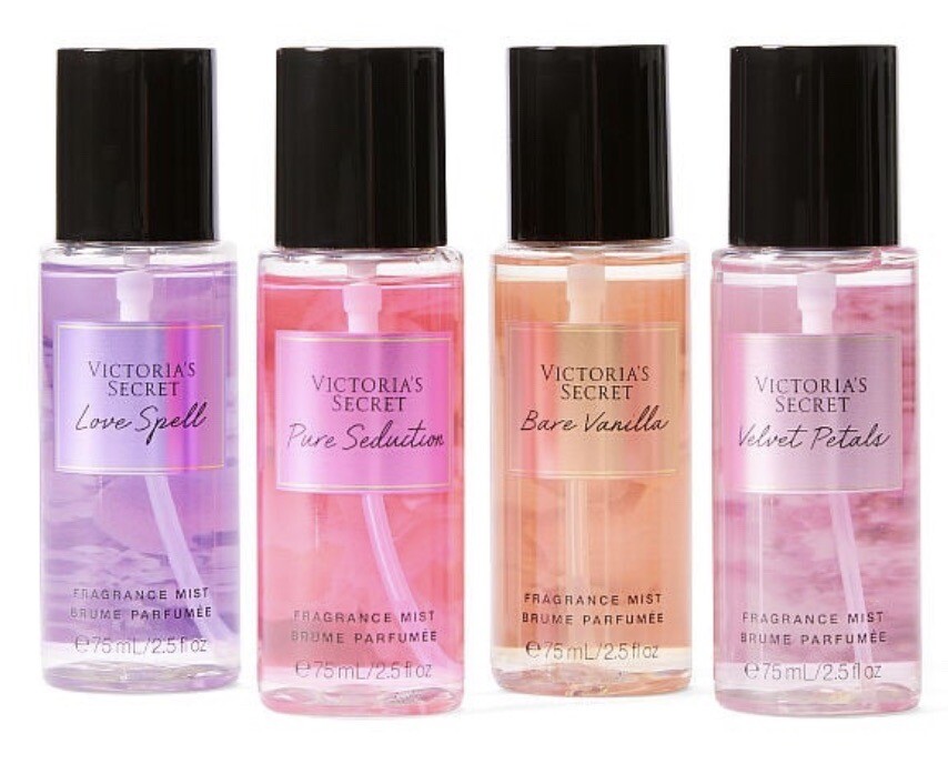 Coffret 4 mini brumes Victoria’s secret | eBay