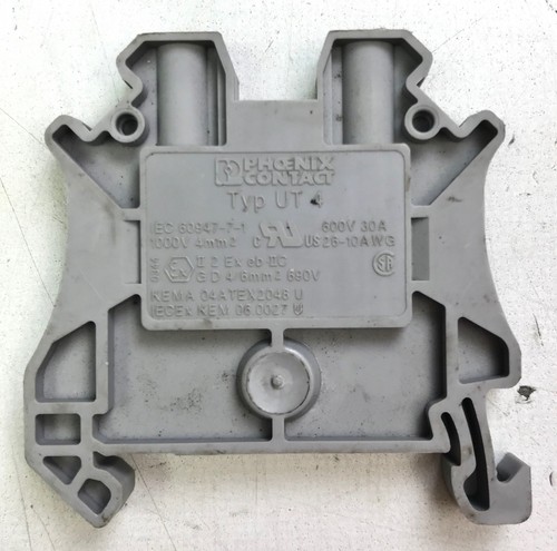 Phoenix Contact Type UT 4 Terminal Block LOT OF 6 | eBay