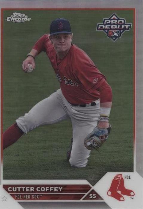 2023 Topps Pro Debut - Chrome Cutter Coffey #PDC-197 Refractor /99 (RC ...