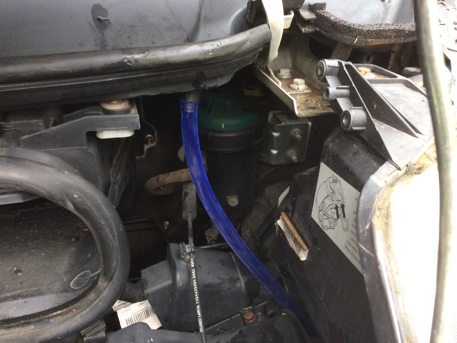 Fiat Ducato Peugeot Boxer Citroen Relay Scuttle Drain Kit 2006-2014 ...