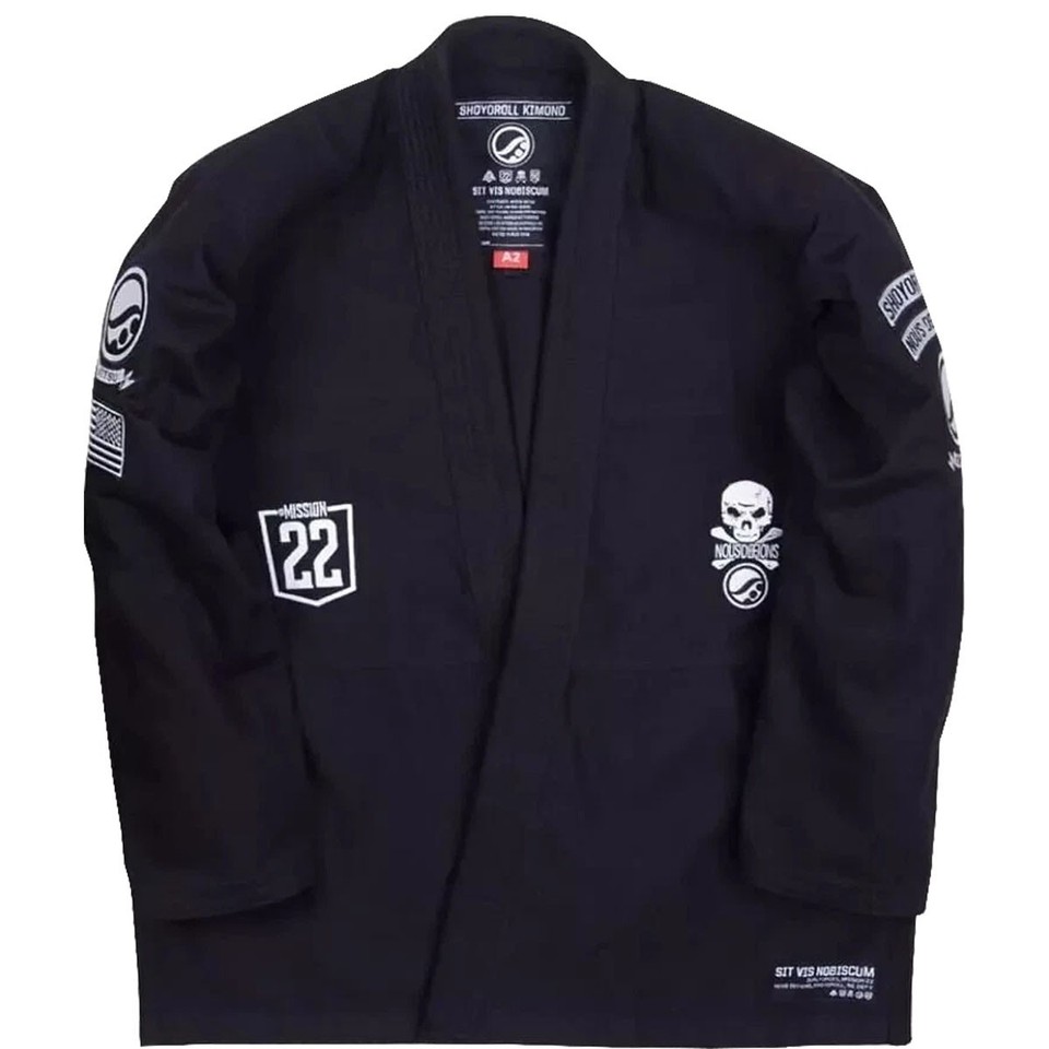 Shoyoroll BJJ Gi Batch 66 Mission 22 Project Black Uniform JIU JITSU ...
