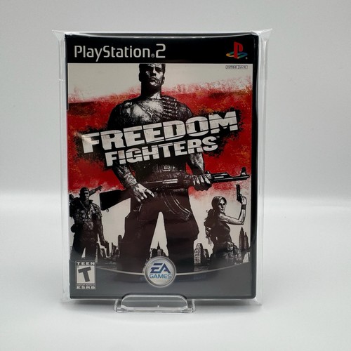 Freedom Fighters Sony PlayStation 2 PS2 2003 CIB Refurbished 1 Year ...