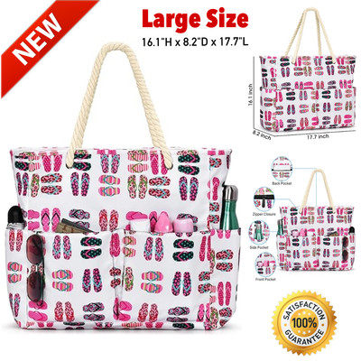 Beach Bags For Women Large Beach Tote Bag Waterproof Swimming Pool Bag ...