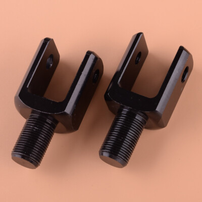 2pcs Black U-Type Motorcycle Rear Shock Absorber Adapter Damper ...