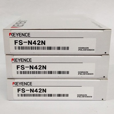 one New keyence FS-N42N optical fiber amplifier FS-N42N SPOT STOCK | eBay