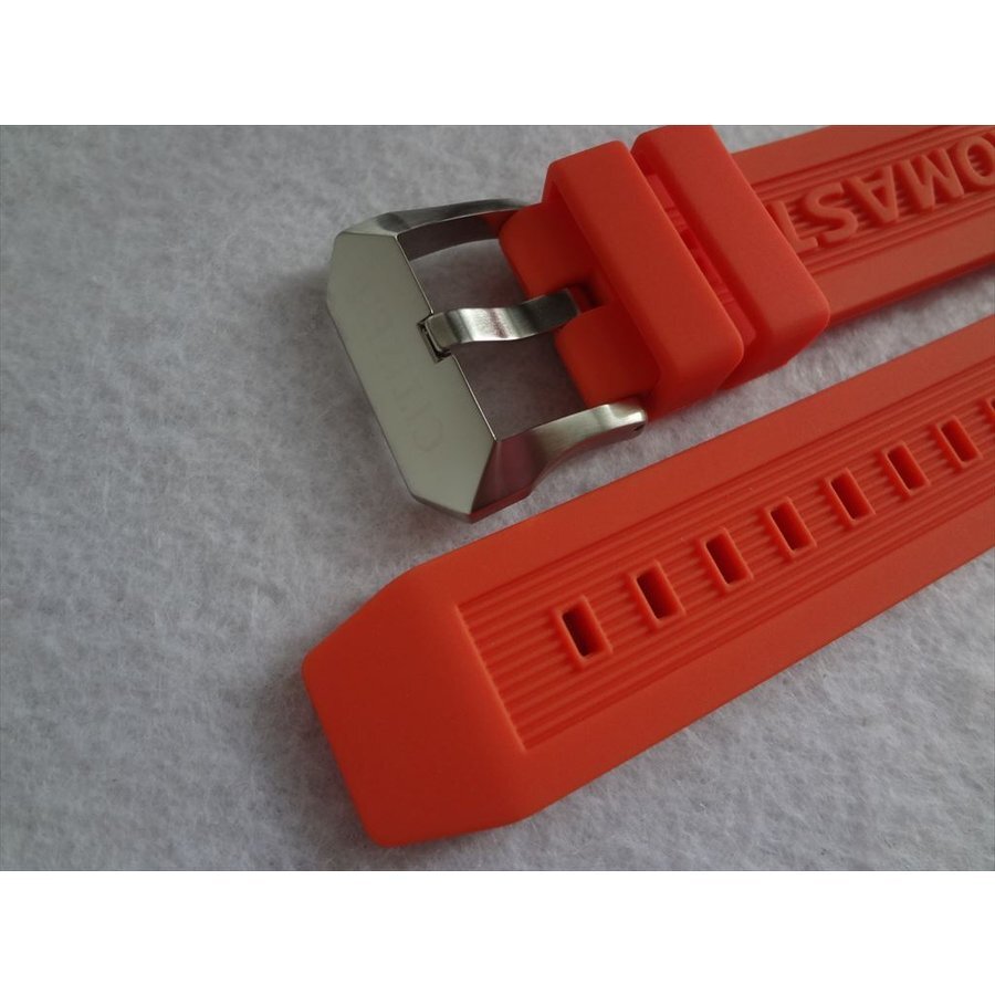Citizen Promaster Altichron JR4061-00F Orange Rubber Strap Watch Band ...