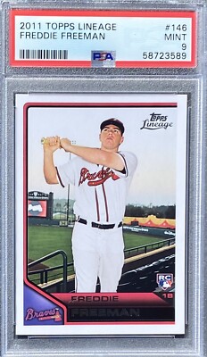 FREDDIE FREEMAN 2011 Topps Lineage #146 PSA 9 MINT RC QTY | eBay