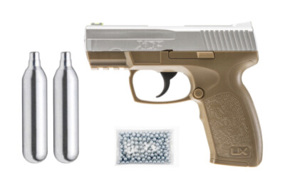 Umarex XCP Airgun Pistol BB Kit, 2 CO2 Cartridges and 250 BBs ...