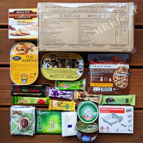 French Military 24H RCIR Emergency Food Ration Pack Nepal | Ubuy
