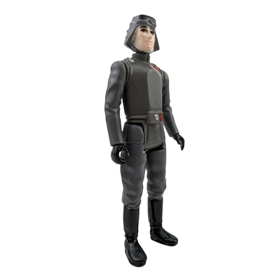 Star Wars Vintage 1980 PBP AT-AT Commander Pink Face No Coo Scar 100% ...