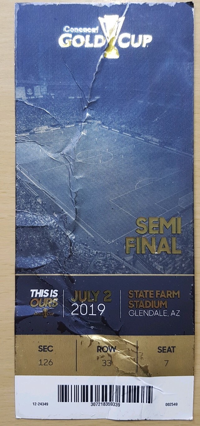 CONCACAF Gold Cup 2019 Semi Final Mexico Haiti TICKET | eBay