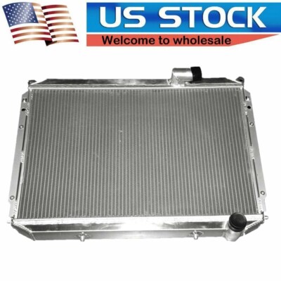 1984-1988 Nissan 300ZX VG30 Z31 Turbo 3.0L V6 3 Row Aluminum Radiator ...