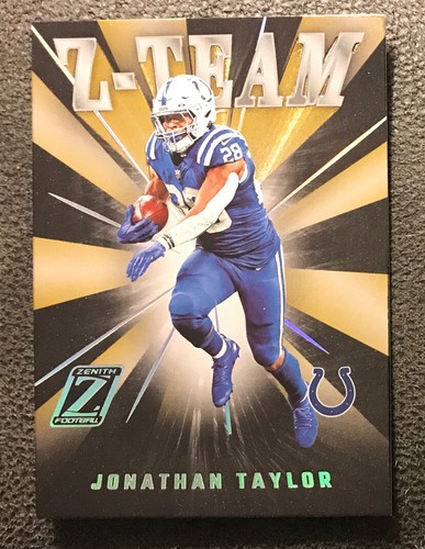 JONATHAN TAYLOR 2022 Panini Zenith Z-TEAM Insert Indianapolis Colts | eBay