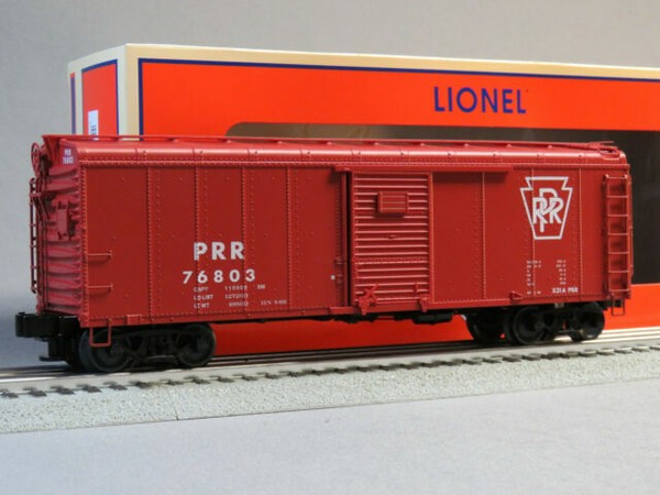 Lionel PRR X31 Round Roof Boxcar 76803 O Gauge Train Freight Pennsy 6 ...